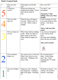 The 5-Point Scale and Emotional Regulation - Autism Awareness