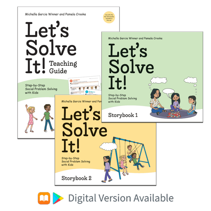 Let’s Solve It! Step-by-Step Social Problem Solving with Kids, 3-Book ...