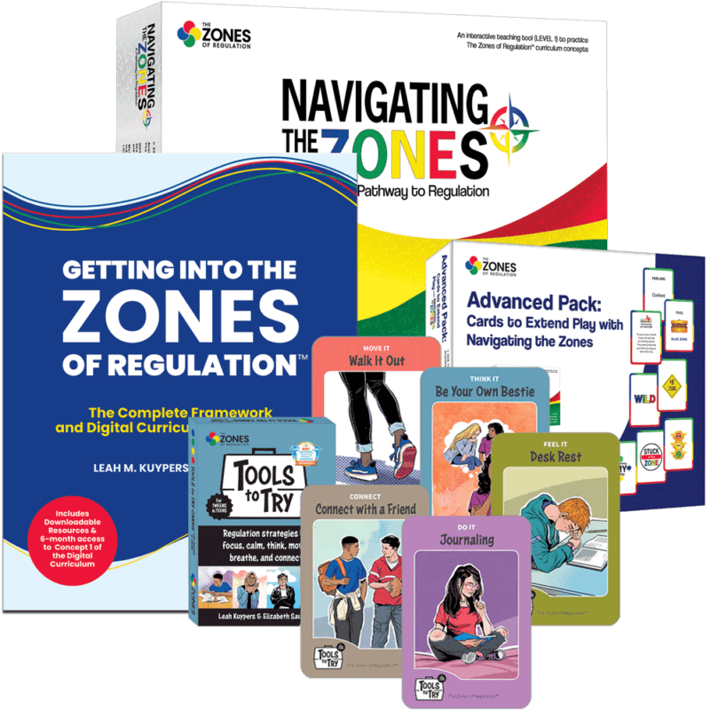 Zones of Regulation Get Started for Tweens & Teens Bundle - Autism ...
